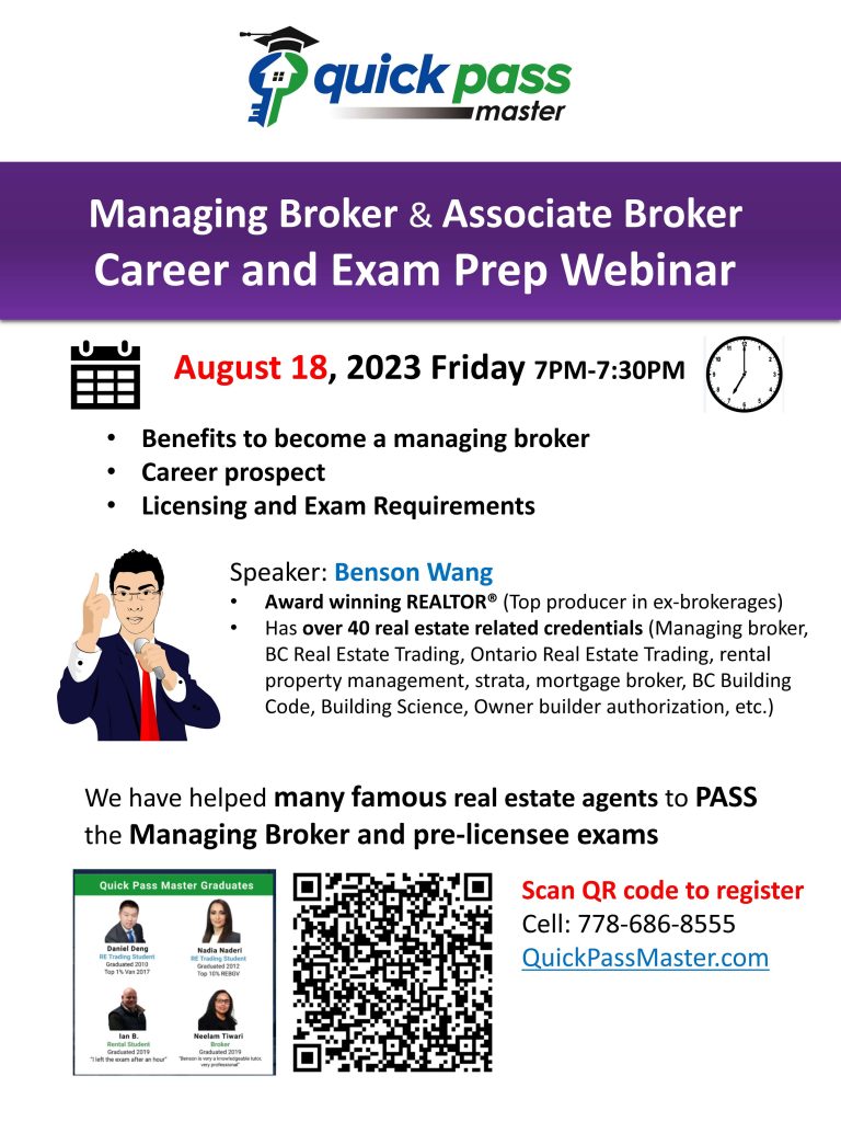 Passing the UBC Broker Licensing Course - Quick Pass Master